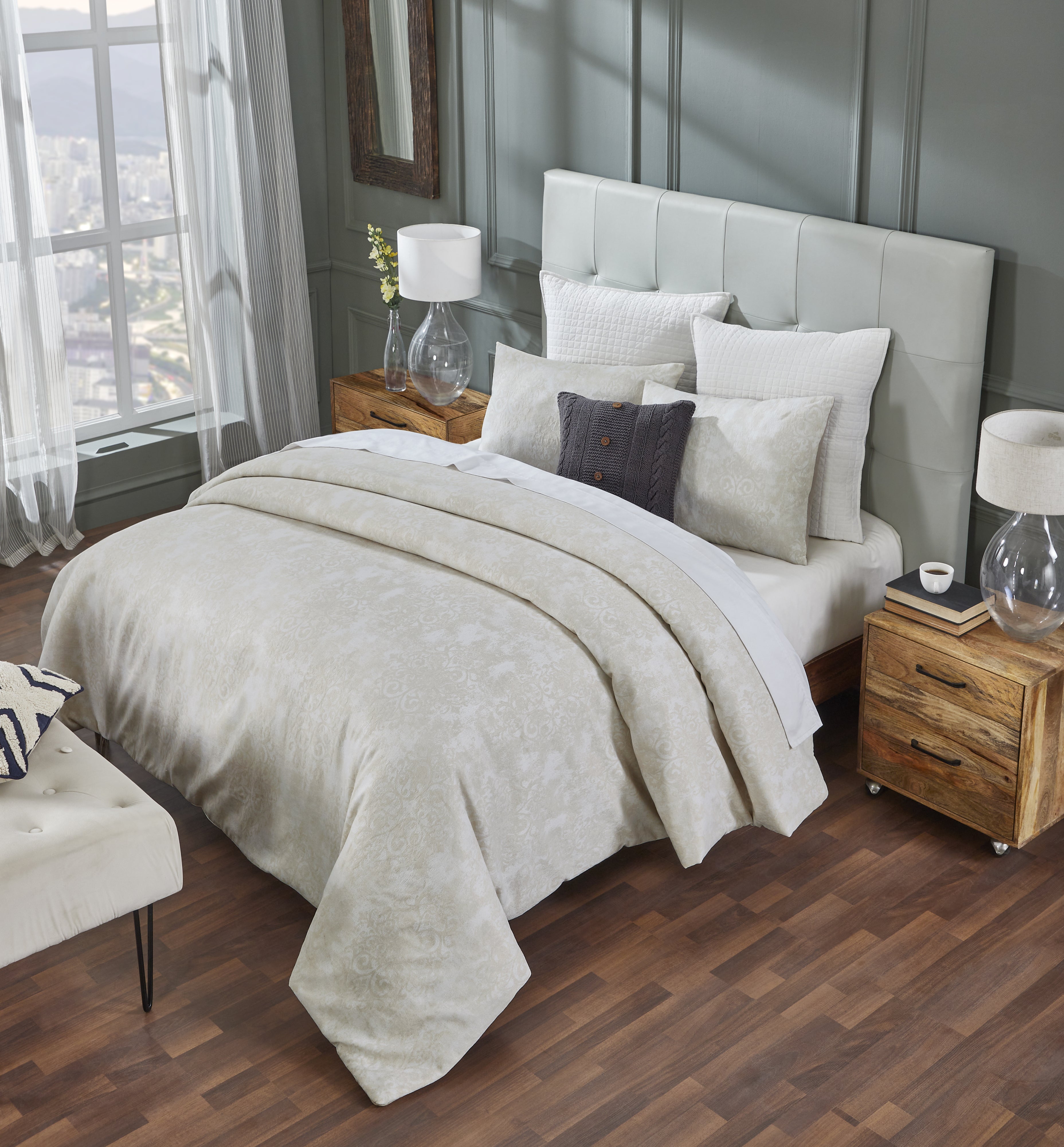 Comforter Set Poly Cotton - Soft & Plus, Machine Washable, Tumble Dry ...
